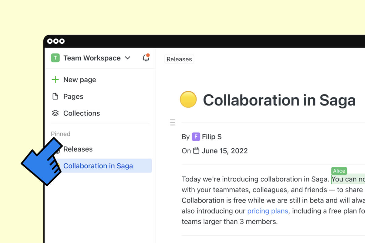 Collaboration | Saga Guides